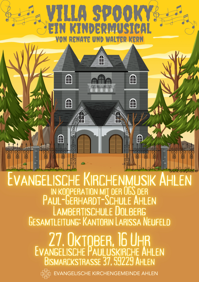 Gruseliges Kindermusical – EVANGELISCHE KIRCHENGEMEINDE AHLEN